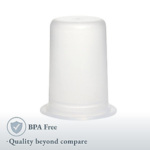 Ameda Silicone Diaphragms Clear 2 Count, Replacement Diaphragms Compatible with Ameda Breast Pumps and Ameda HygieniKits, Maintain Pump Performance, BPA Free DEHP Free