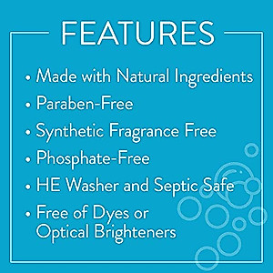 Molly's Suds Original Laundry Detergent Powder | Natural Laundry Detergent Powder for Sensitive Skin | Earth-Derived Ingredients, Stain Fighting | 70 Loads (Peppermint)