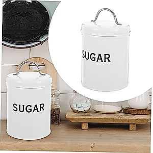 NOLITOY food storage jar loose tea jar tea flour canister candy jar with lid food containers with lids containers for food Candy Holder Decorative Tea Holder Metal Tea Holder crisper