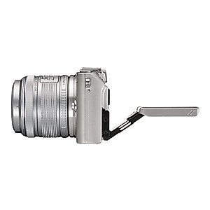 Olympus E-PL5 Interchangeable Lens Digital Camera Double Zoom Kit (Silver) E-PL5 DZKIT - Internatinoal Version (No Warranty)