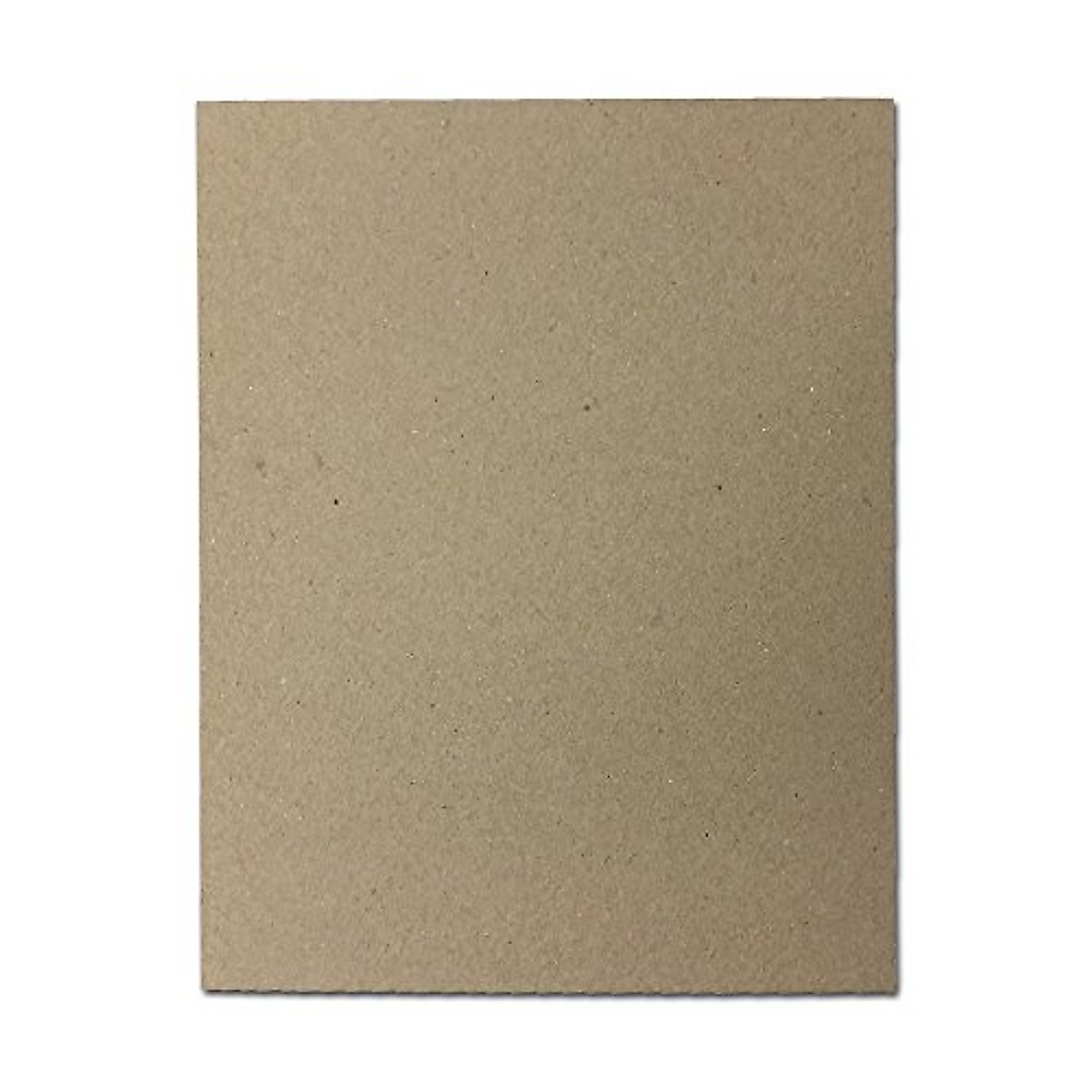 100 Thick Kraft Chipboard (30pt) - 8 1/2" x 11" - Perfect for Scrapbooking, Crafts & Product Backing…