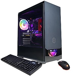 CyberPowerPC Gamer Xtreme PC, Intel Core i7-11700F 2.5GHz, 16GB DDR4, AMD Radeon RX 6700 XT 12GB, 1TB PCI-E NVMe SSD, WiFi Ready & Win 10 Home (GXi1290V4)