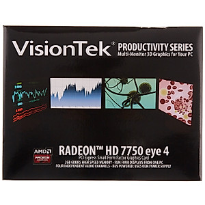 VisionTek Radeon 7750 SFF 2GB GDDR5 4M (4X miniDP)