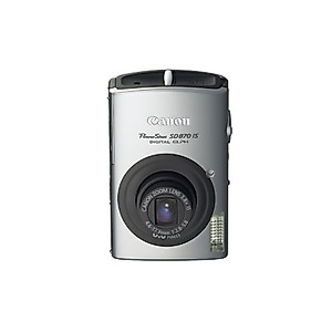 Canon PowerShot SD870IS 8MP Digital Camera with 3.8x Wide Angle Optical Image Stabilized Zoom (Black)