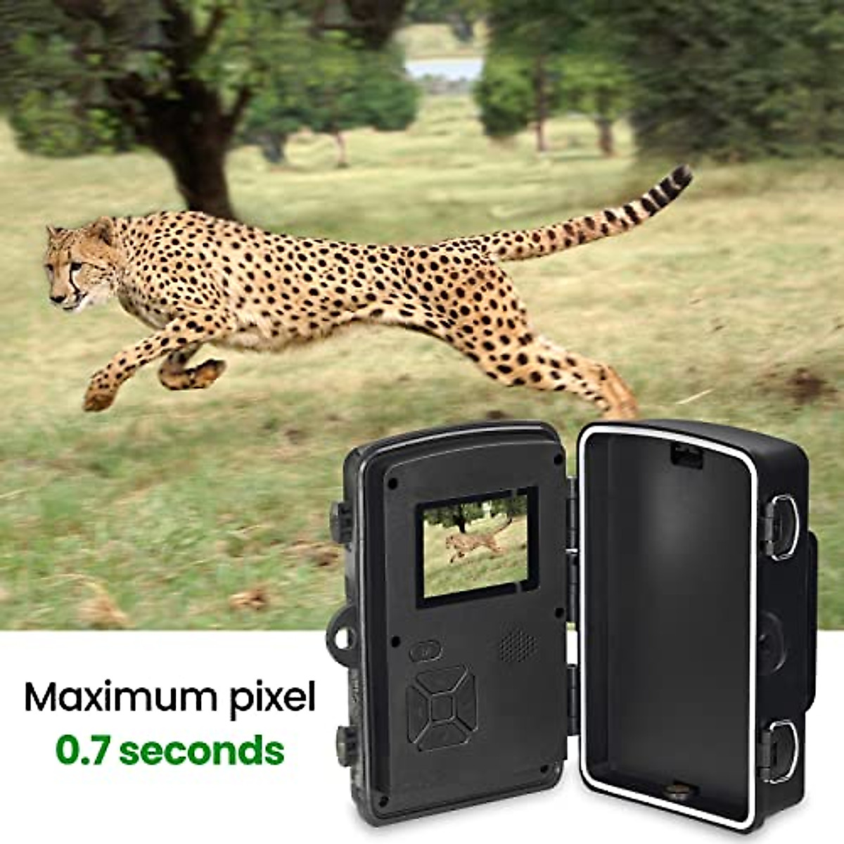 DUONIANHESJ 16MP 1080P Outdoor Camera Field Detection Infrared Camera 2.0 Inch TFT Color Display Day Night Use Hunts Night-Visions Camera (Color : E20924)