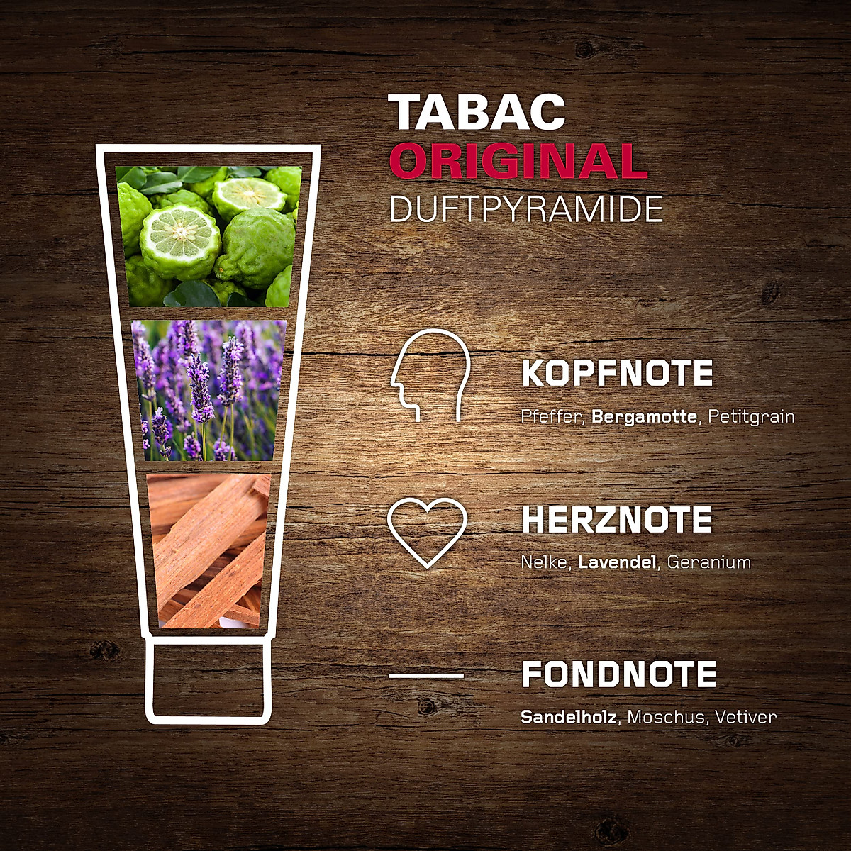 Tabac Original Shaving Cream for Men, 3.4 oz, Citrus and Lavender Scent