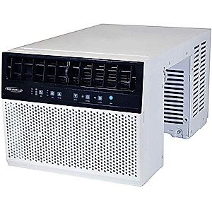 Soleus Air Exclusive 6,000 BTU Energy Star First Ever Over the Sill Air Conditioner. Keep Your Window View (Fits up to an 9" Wide Window Sill)