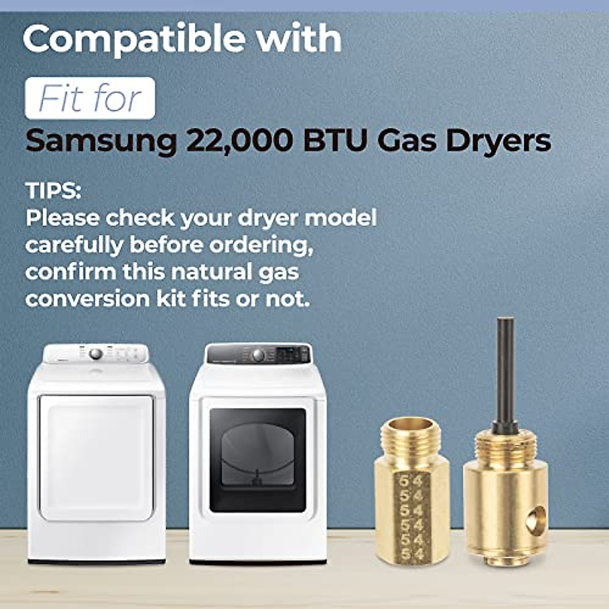 LPKIT-3/XAA LP Conversion Kit Natural Gas to Liquid Propane Replacement for Samsung