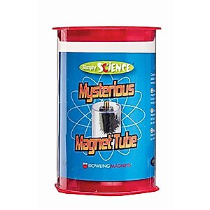 Dowling Magnets Mysterious Magnet Tube with Steel Filings, Model Number: SS31