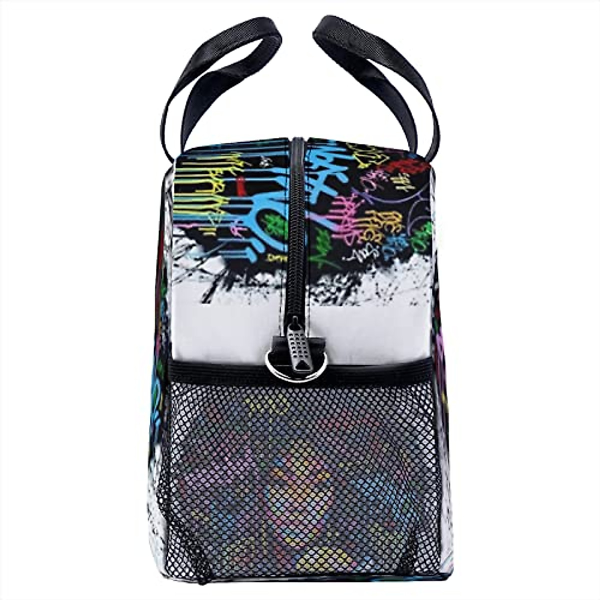 GALIRVC African American Lunch Bag Reusable Insulated Lunch Box Large Cooler Tote Bag for Woman Work Travel Picnic