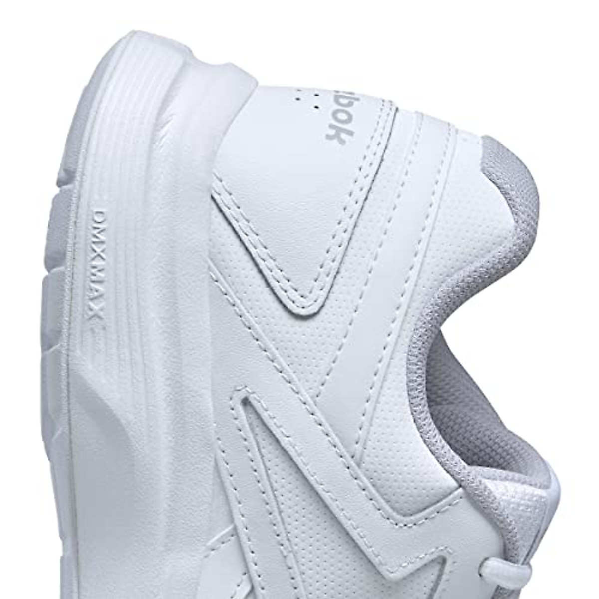 Reebok men's Ultra 7 Dmx Max Walking Shoe, White/Cold Grey/Collegiate Royal, 10.5 US