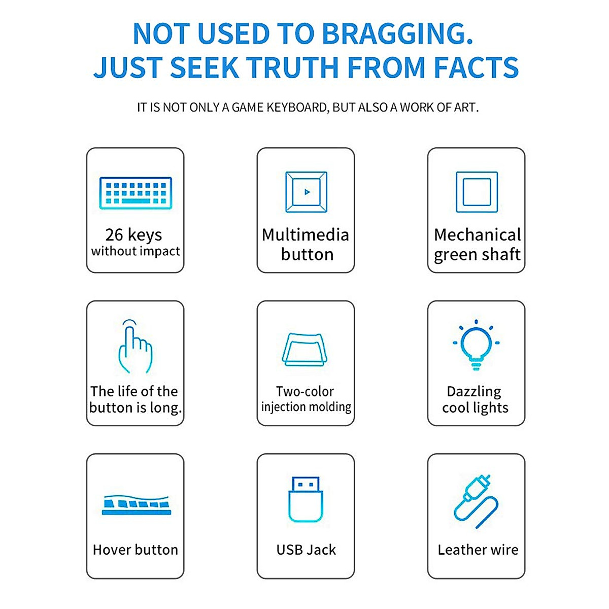 BLUEXIAO K100 87-Keys Blue Switch Mechanical Keyboard Aluminum Alloy-ABS Ergonomic Keyboard High Responsiveness Gaming Keyboard for PC Laptop Players K100 87-Key Green Axis Keyboard