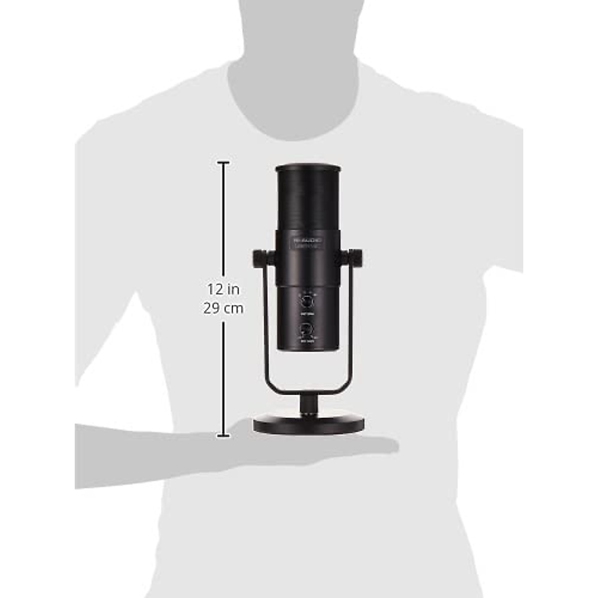 M-Audio Uber Mic | Professional USB Microphone With Switchable Polar Patterns and Integrated Headphone Output