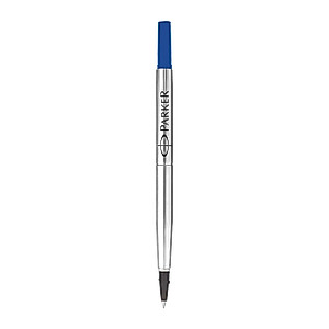 Parker Rollerball Pen Refill Fine Point Blue QUINK Ink 1 Count