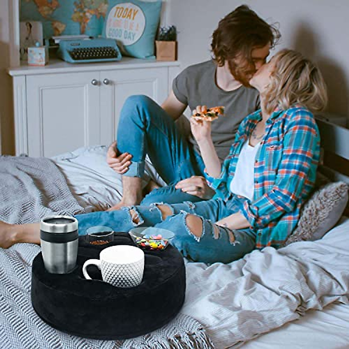 MOOKUNDY - Introducing Sofa Buddy - Convenient Couch Cup Holder, Couch Caddy, Sofa Cup Holder. The Perfect Couch Accessory