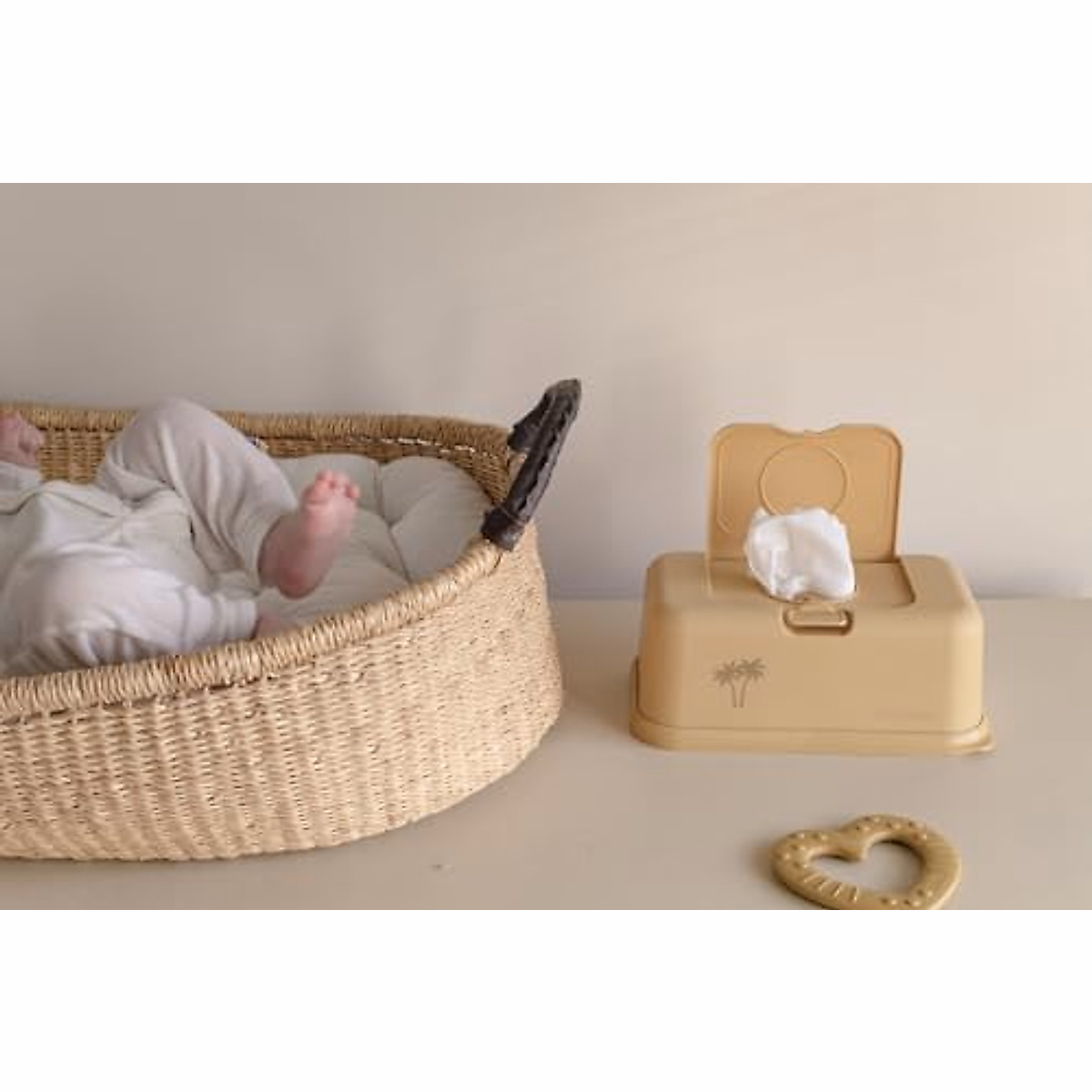 Funkybox Baby Wipes Dispenser (Full Size, Baby Blue - Star)