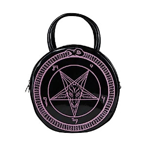 Killstar Baby Baphomet Pentagram Holographic Punk Gothic Rave Handbag