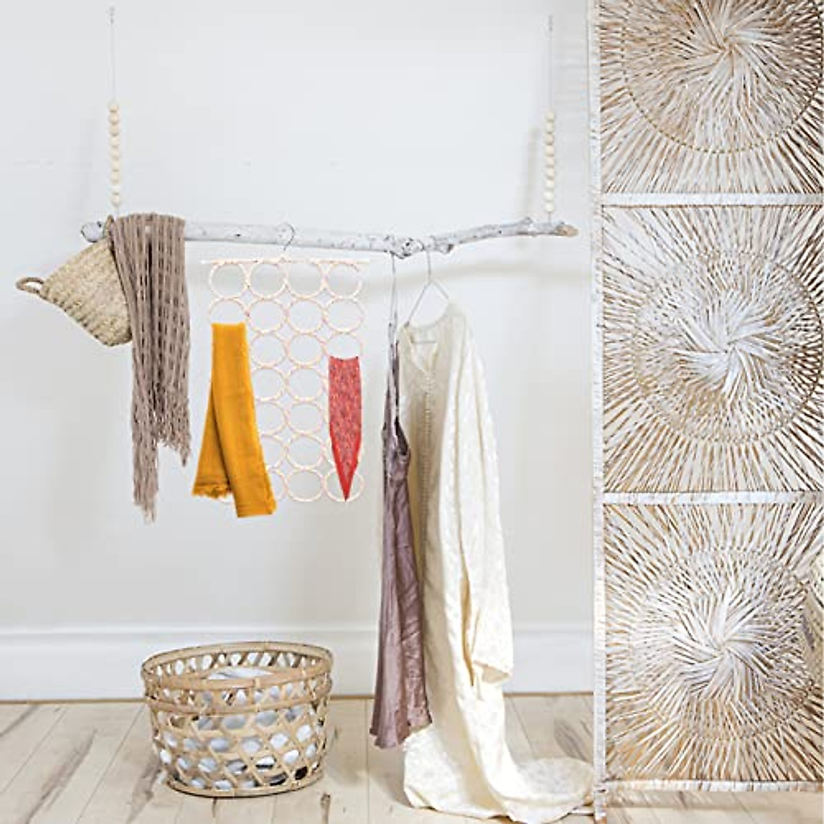 LIFKOME Mens Belt Mens Belt Foldable Clothes Rack Scarf Hanger Organizer Scarf Hangers for Closet Belt Hanger for Closet Belt Hanger Scarf Hanger Scarf Clothing Organizer Kids Hangers Kids Hangers