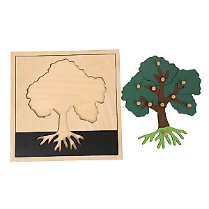 MEYOR Montessori Tree Puzzle for Early Preschool Education Learning Toy