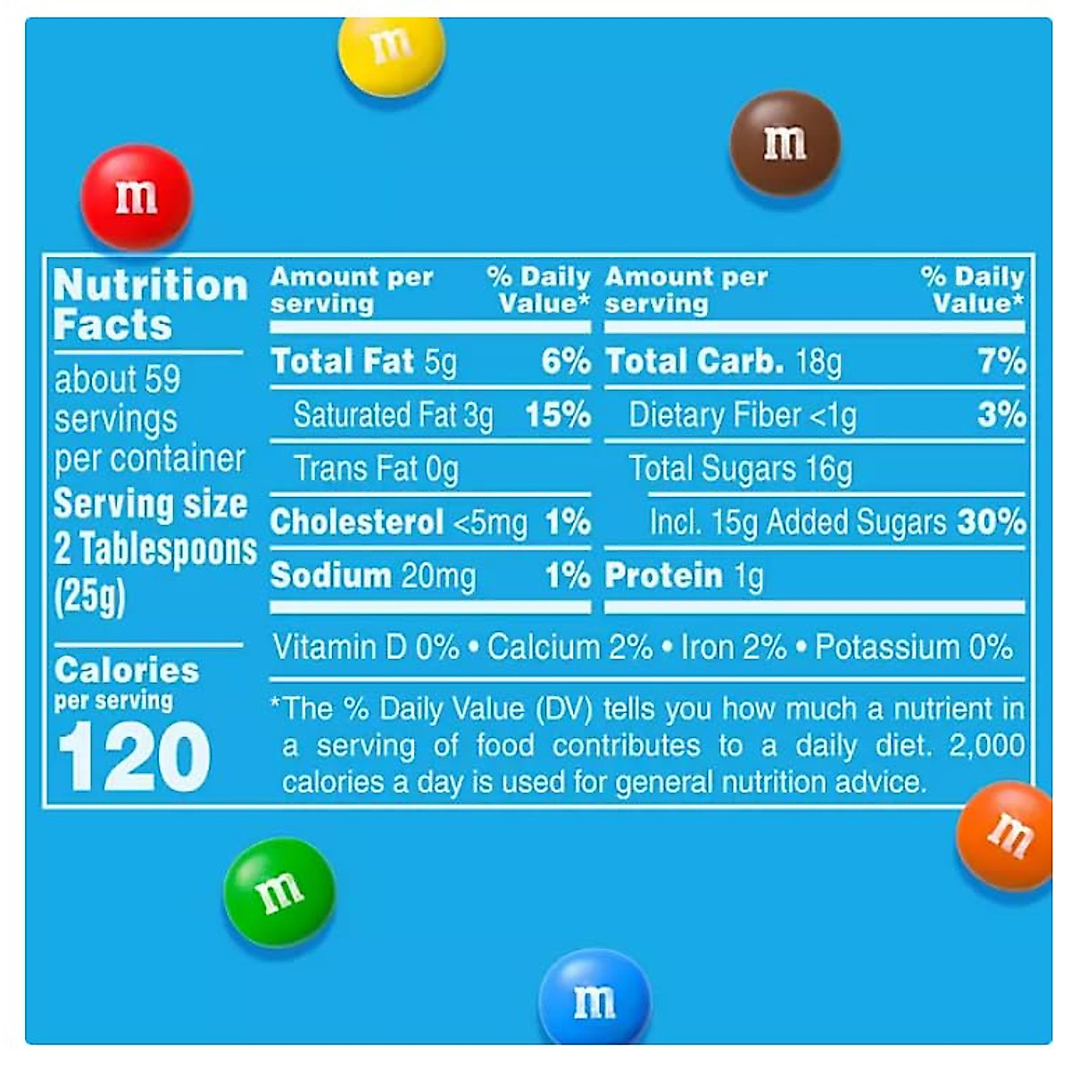 M&M’S Minis Milk Chocolate Candy Resealable Bulk Jar (52 oz.)