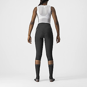 Castelli Women’s Velocissima 3 Knicker for Road and Gravel Biking I Cycling - Black/Silver - X-Large