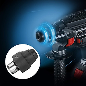 Create idea SDS Plus Drill Chuck 2608572213 Black Compatible With Bosch GBH2-26DFR GBH2-28DFV GBH4-32DFR Hammer Drills Replacement Parts