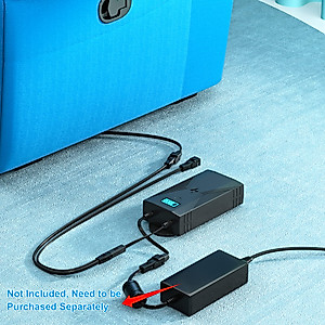 Ponkor Battery Pack for Reclining Furniture- 2500mAh Power Recliner Battery Pack Rechargeable, Universal Furniture Battery Pack with 2-Pin Electric Cord for Lift Chairs Sofas- Power Supply