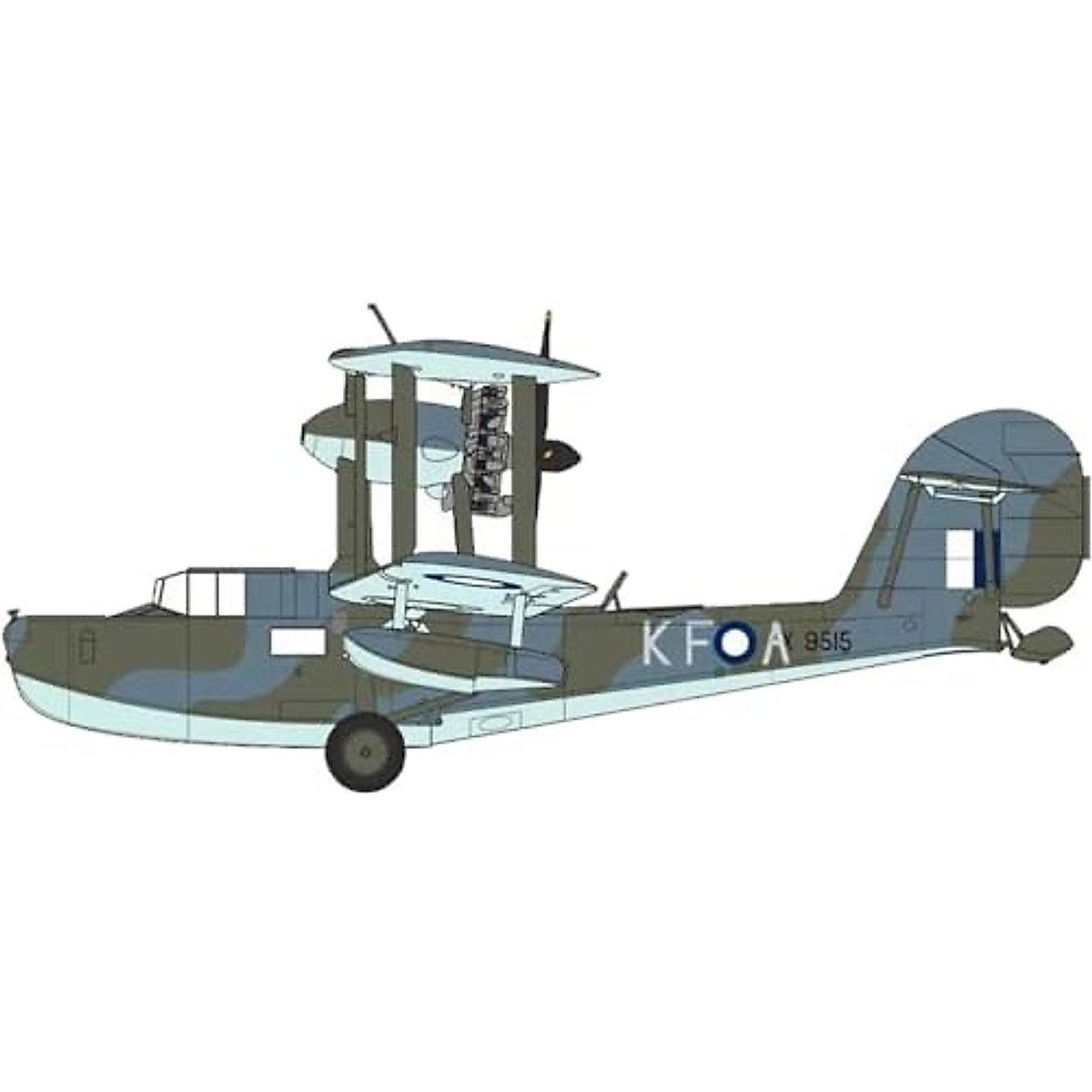 Airfix Model Airplane Kit Gift Set - A09183 Supermarine Walrus Mk.I, Plastic Plane Model Kits for Adults & Kids 14+, Skill Level 3, 1:48 Scale WW2 Military Aircraft Models - Real Aeroplane Models