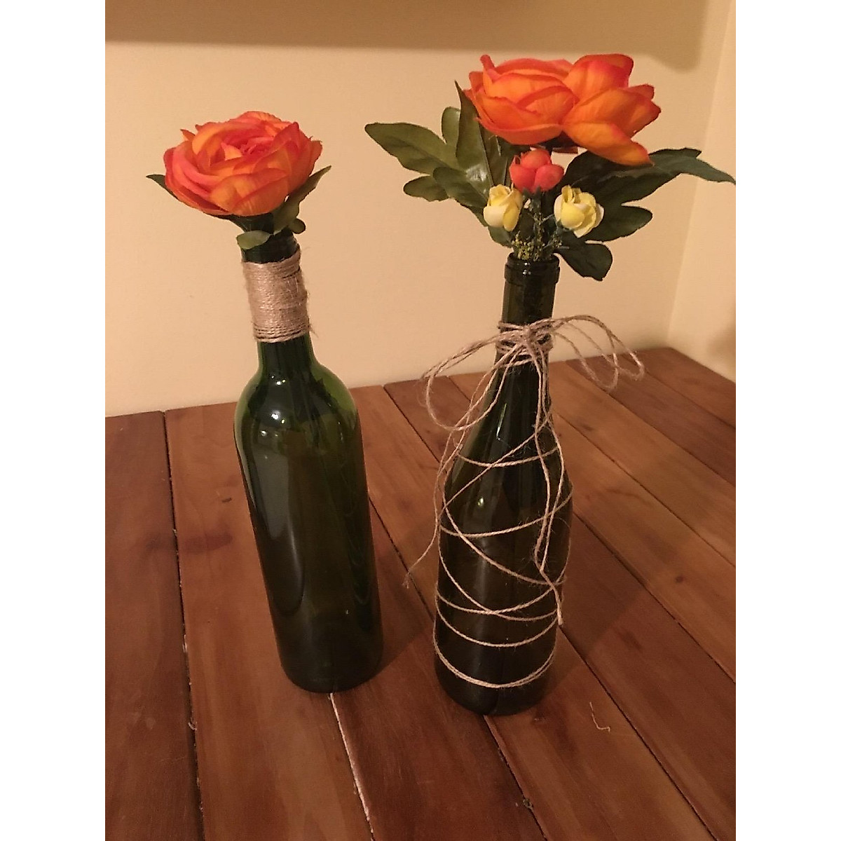 KINGLAKE 328 Feet Natural Jute Twine Best Arts Crafts Gift Twine Christmas Twine Durable Packing String