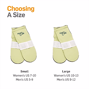 NatraCure Plantar Fasciitis Therapy Cold Socks with Compression Band - Reusable Ice Pack Slippers for Plantar Fasciitis, Arch Pain, Heel Pain, Swelling - FBA710 CAT - (Size: Large)