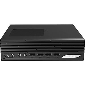 MSI PRO DP21 12M Mini Desktop Computer - 12th Gen Intel Core i9-12900K 16-Core up to 5.20 GHz CPU, 64GB RAM, 2TB NVMe SSD + 2TB HDD, Intel UHD Graphics 770, Wi-Fi 6, VESA Mounting, Windows 11 Pro