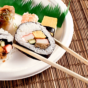 Karat U9001 9” Wrapped Bamboo Chopsticks (Pack of 1000 pairs)