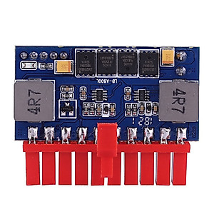 ASHATA 12V ATX Power Supply,90W DC-ATX Power Supply DC Input 20 Pin Power Module for Mini & HTPC Computer POS Machine