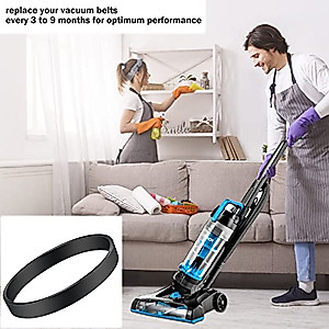 Replacement Belts Compatible with Bissell PowerForce & PowerForce Helix Vacuum Cleaner, Replace Parts #2031093,fits Model: 2190, 2691, 2692, 2191, 2191U, 1700, 1240, 12B1, 3920 68C71, 1831, 1816