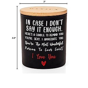 Vanilla & Lavender Scented Soy Candle - 10oz - Wooden Base & Gift Box Included - Ideal Gift for Anniversary - Birthday Gifts for Her or Him