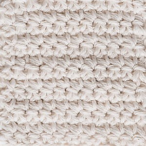 Lily Sugar 'N Cream The Original Solid Yarn, 2.5oz, Medium 4 Gauge, 100% Cotton - Ecru - Machine Wash & Dry