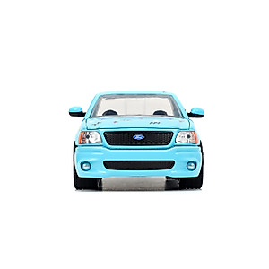Jada Toys I Love The 90’s 1:24 1999 Ford F150 SVT Lightning Die-cast Car, Toys for Kids and Adults, Sky Blue (26136)