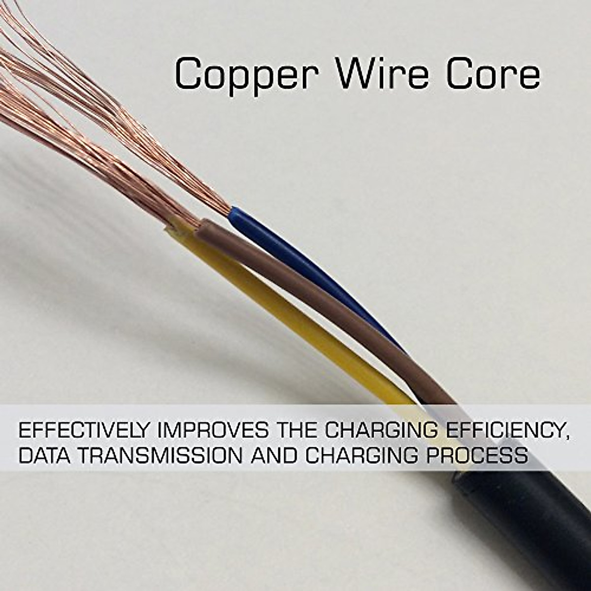 Ipax 10 Feet Hi-Quality Copper AC Adapter Power Supply Cord Cable Compatible with LG TV 32LN530B 42LN5200 42LN5300 42LF5600 43LF5400 55LB5550 55LF6000