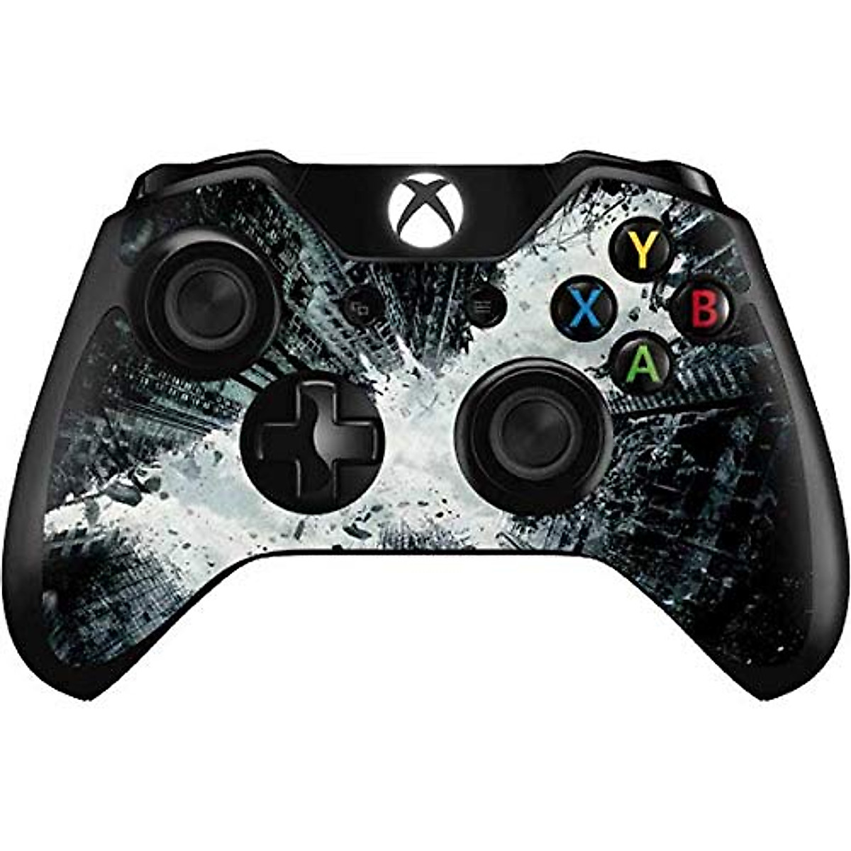 Skinit Decal Gaming Skin compatible with Xbox One Controller - Officially Licensed Warner Bros Batman Dark Knight Rises Design