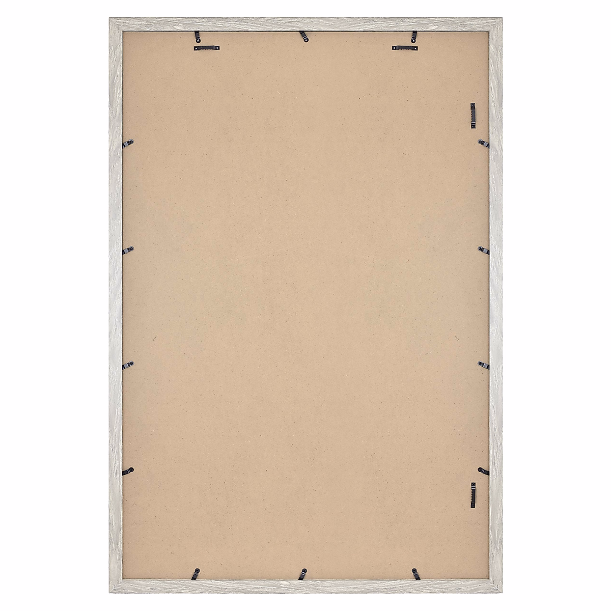 MCS Studio Gallery 24x36 Poster Frame Gray Woodgrain, Vertical & Horizontal Wall Hanging Large Picture Frame for Photos, Posters & Art Prints (1-Pack)