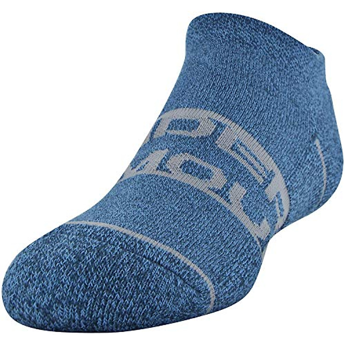 Under Armour Youth Essential Lite No Show Socks, 6-Pairs , Blue/Assorted , Small