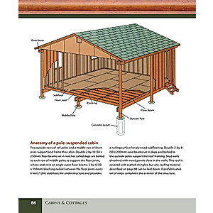 Cabins & Cottages, Revised & Expanded Edition: The Basics of Building a Getaway Retreat for Hunting, Camping, and Rustic Living (Fox Chapel Publishing) Complete Instructions for A-Frame & Log Cabins