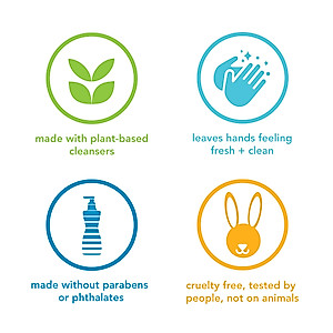 Method Gel Hand Soap, Sea Minerals, Biodegradable Formula, 12 fl oz (Pack of 3)