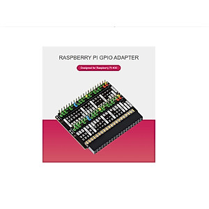 2X 40 PIN GPIO Header Adapter Color-Coded Header Expansion Board for Raspberry Pi 400,Easy Expansion