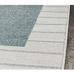 Rugs America Series S Jade Contemporary Geometric Rug Jade MN40A 8'0"X10'0" Area Rug