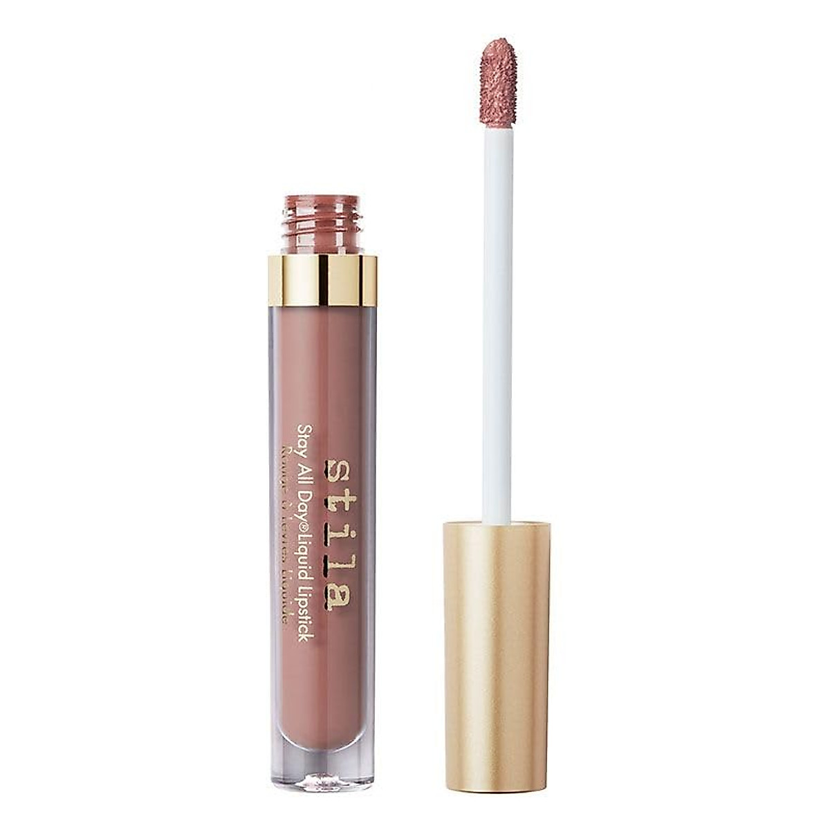 stila Stay All Day Liquid Lipstick, Matte | Long-Lasting Color Wear, No Transfer or Bleed | Hydrating & Lightweight with vitamin E & Avocado Oil for Soft Lips | Bellezza, .10 Fl. Oz.