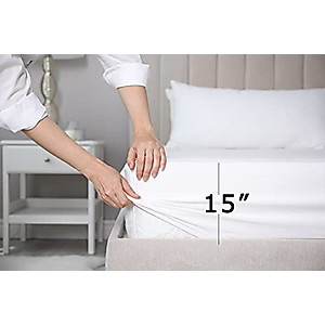 Safdie & Co. Bedding Bed Sheet 4 Piece Queen Breathable Hotel Cozy Comfy Hypoallergenic Microfiber - Deep Pockets - Wrinkle, Fade Shrinkage Resistant - Sheets & Pillowcases Plaid Deer, Gray