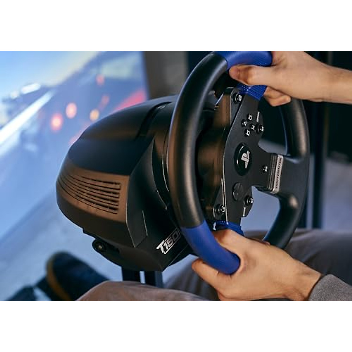 Thrustmaster T150 RS Racing Wheel Racing Wheel and Pedals (Compatible with PS5, PS4, PC)