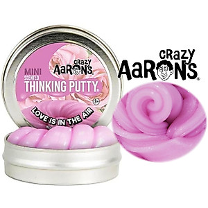 Crazy Aaron's Putty Mini Tins Daydream, Skate Away, Fairy Sprinkles & Love is in The Air Gift Set Bundle - 4 Pack (13.3g each)