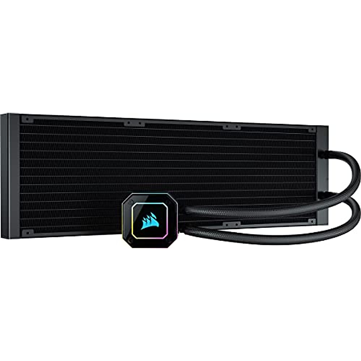 H170i ELITE CAPELLIX Liquid CPU Cooler - 33 Dynamic RGB LEDs - 140mm Fans - 420mm Radiator - COMMANDER CORE Smart Lighting Controller - CORSAIR iCUE Software Compatible - Zero RPM Fan